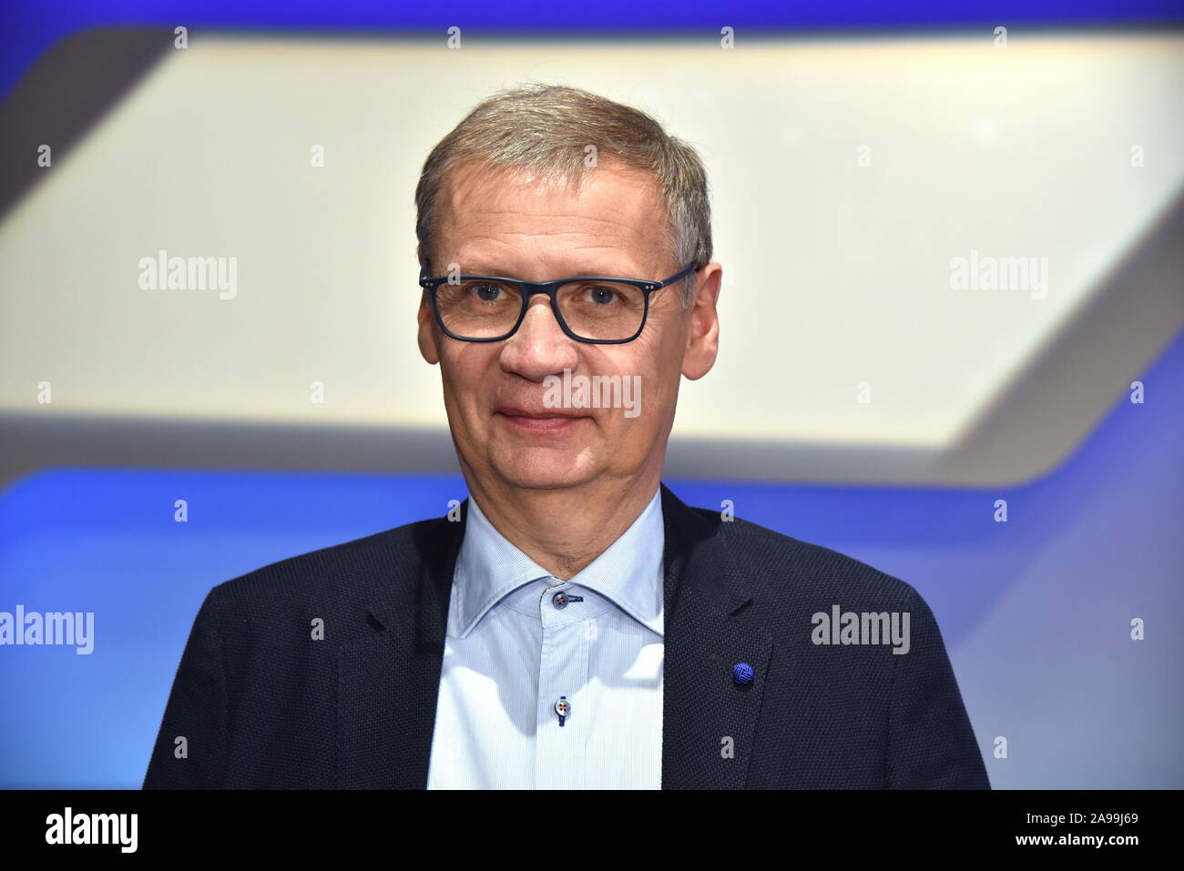 Cologne, Germany. 13th Nov, 2019. The presenter Günther Jauch is a ...