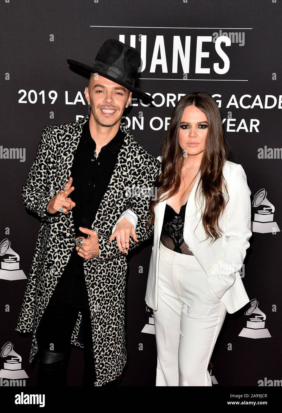 Las Vegas, NV, USA. 13th Nov, 2019. Jesse Huerta and Joy Huerta attend ...