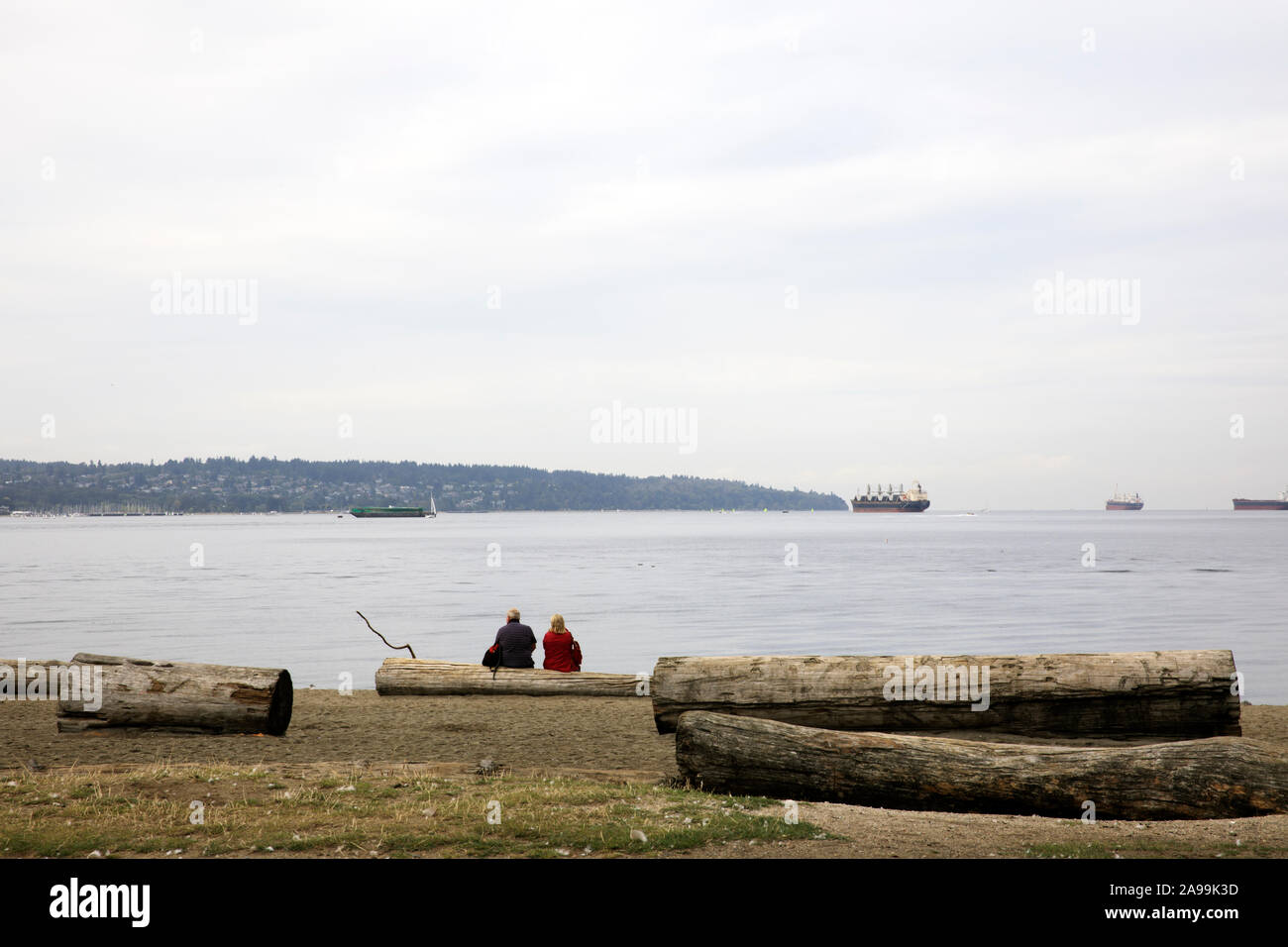 The English Bay, Vancouver, America Stock Photo - Alamy