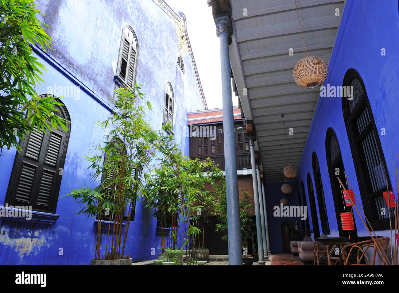 Blue mansion penang, malaysia hi-res stock photography and images - Alamy