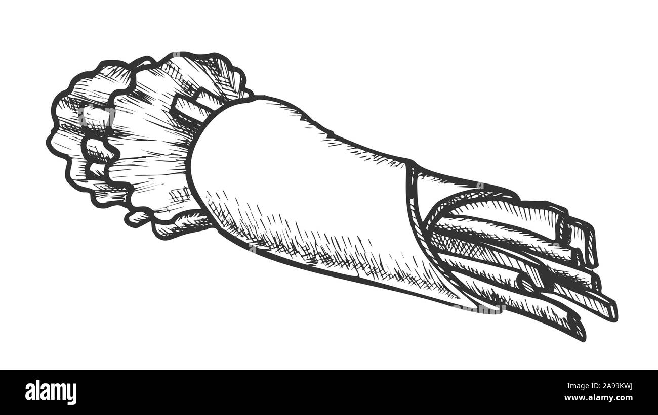 Salad roll Black and White Stock Photos & Images - Alamy