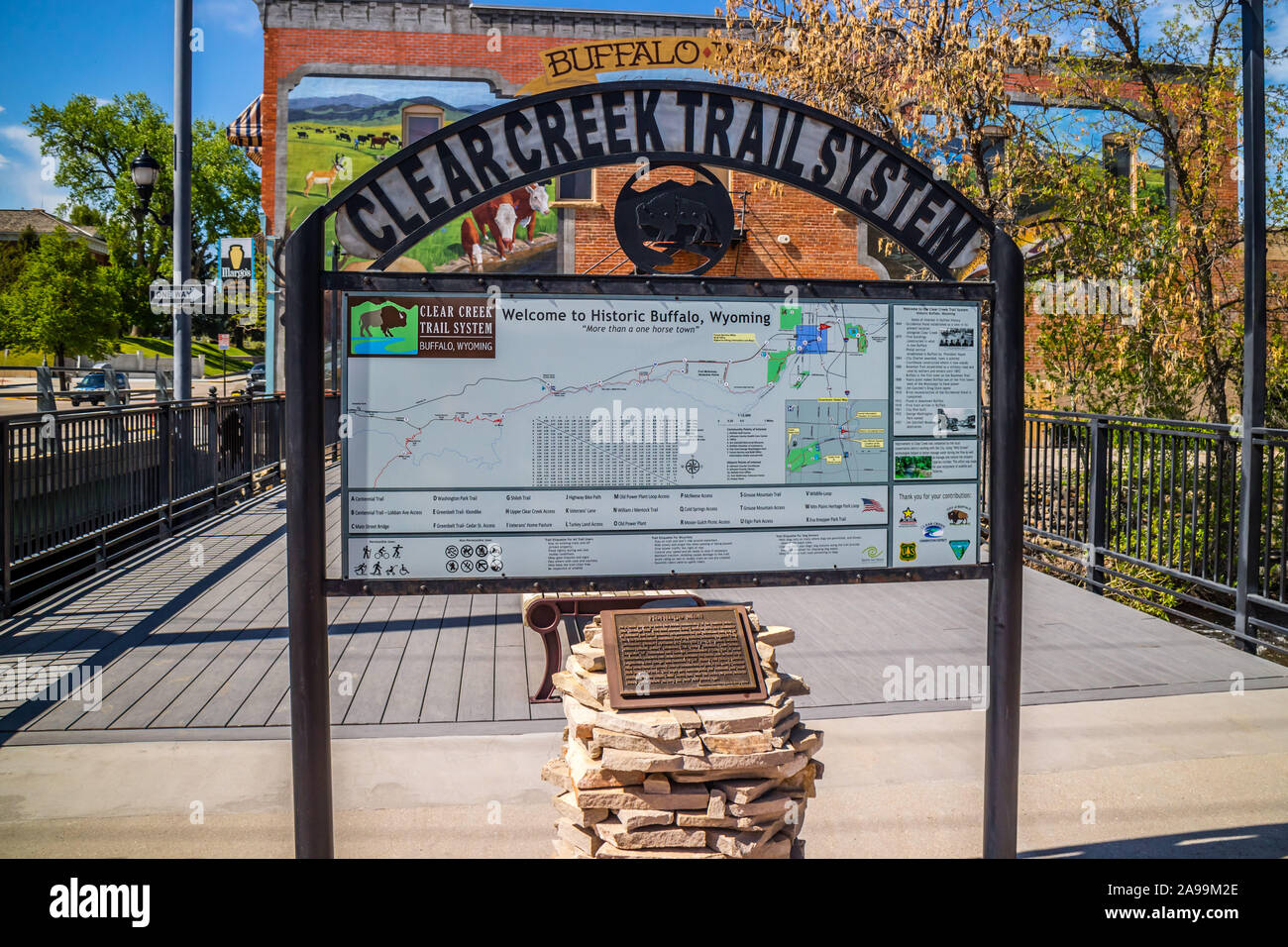 Buffalo wyoming map High Resolution Stock Photography and Images - Alamy
