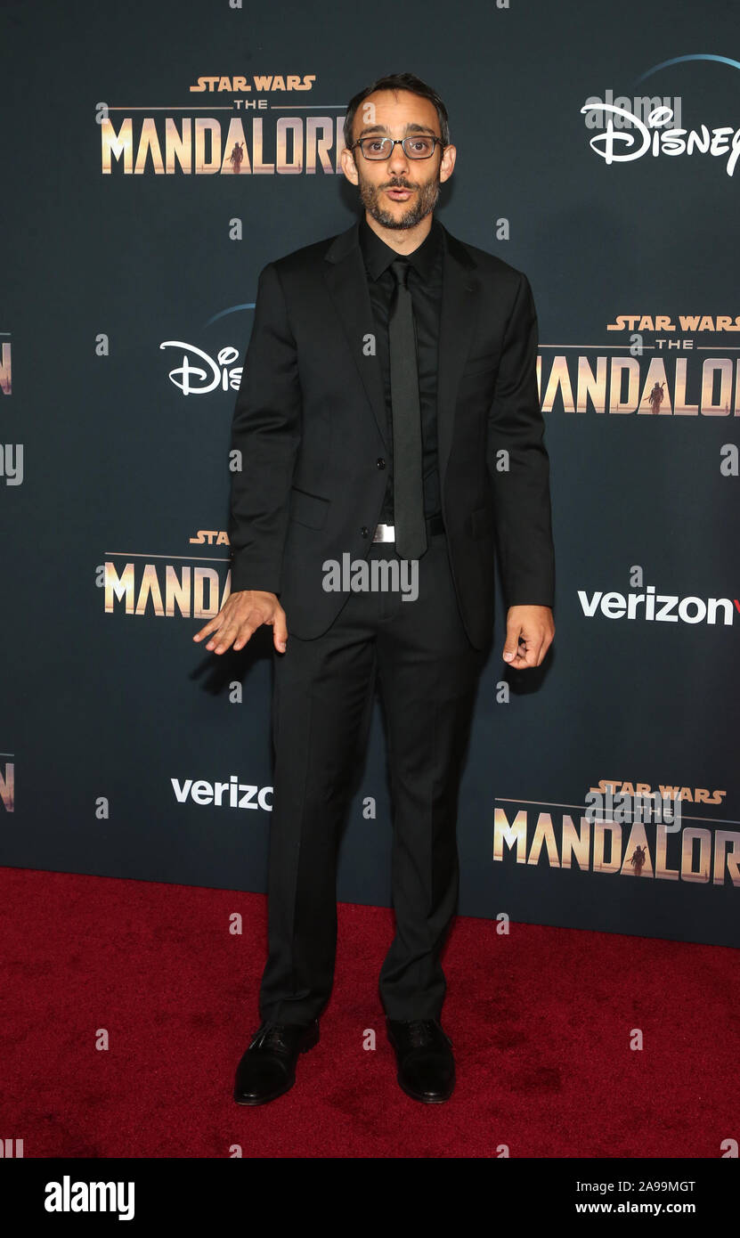 Los Angeles, USA. 13th Nov, 2019. Omid Abtahi, at Premiere Of Disney 's ...
