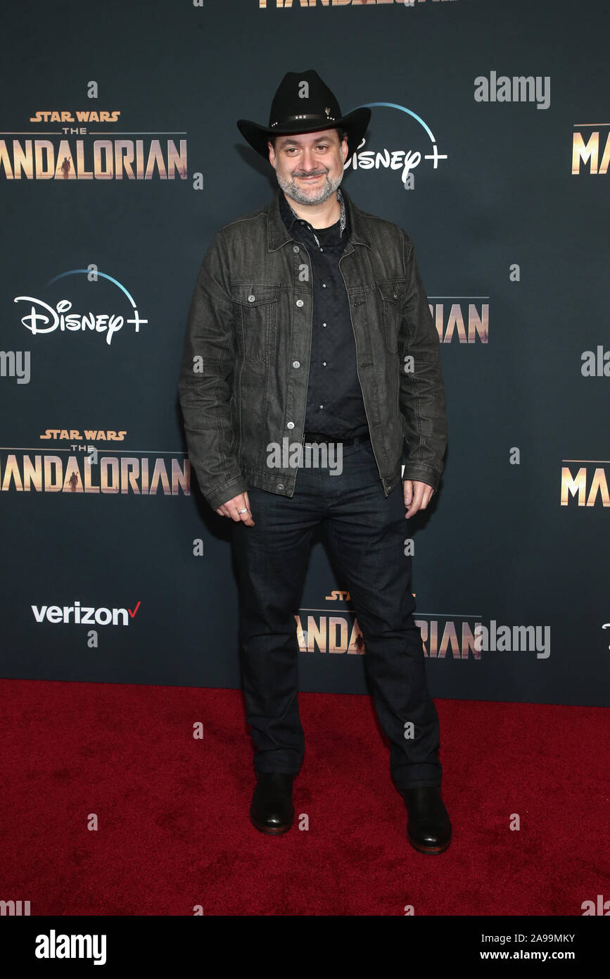 Los Angeles, USA. 13th Nov, 2019. Dave Filoni, at Premiere Of Disney 's ...