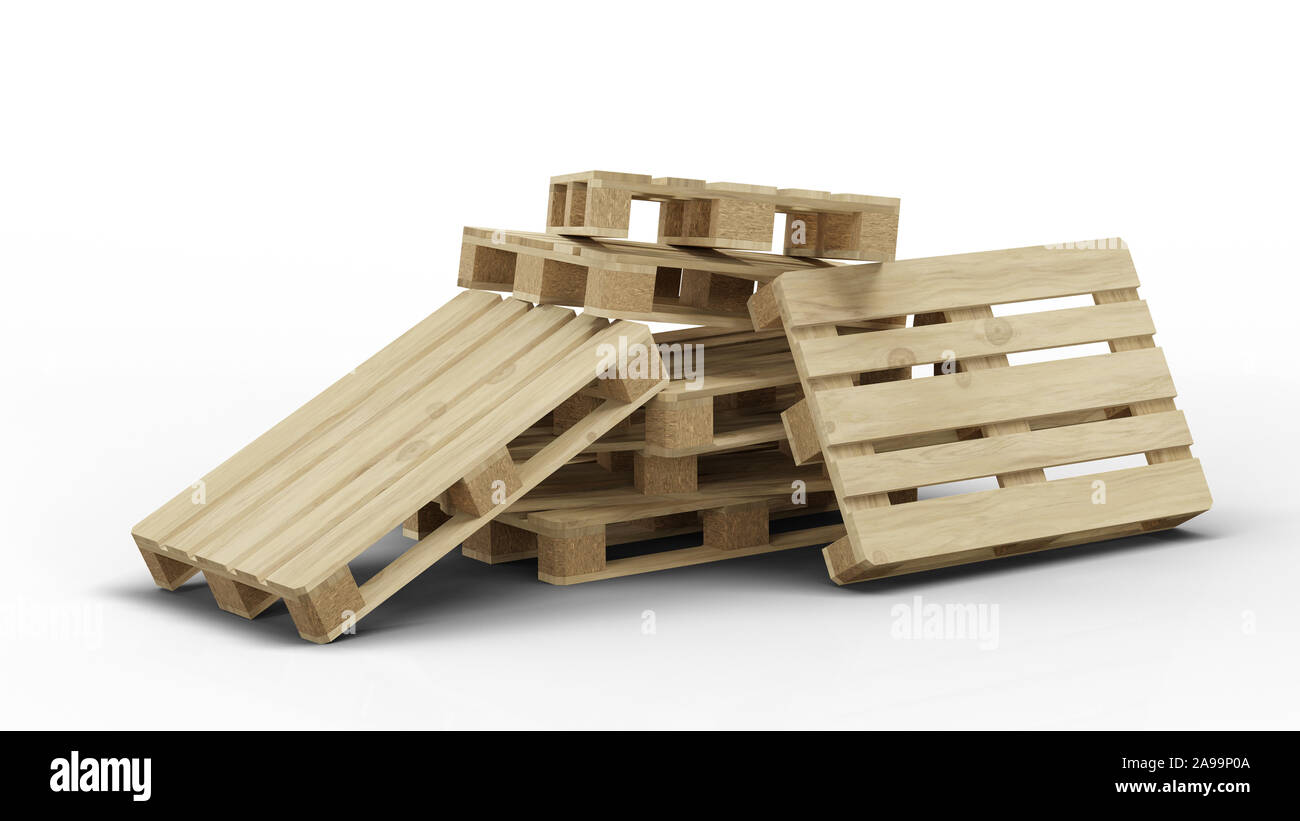 Europe pallet Cut Out Stock Images & Pictures - Alamy