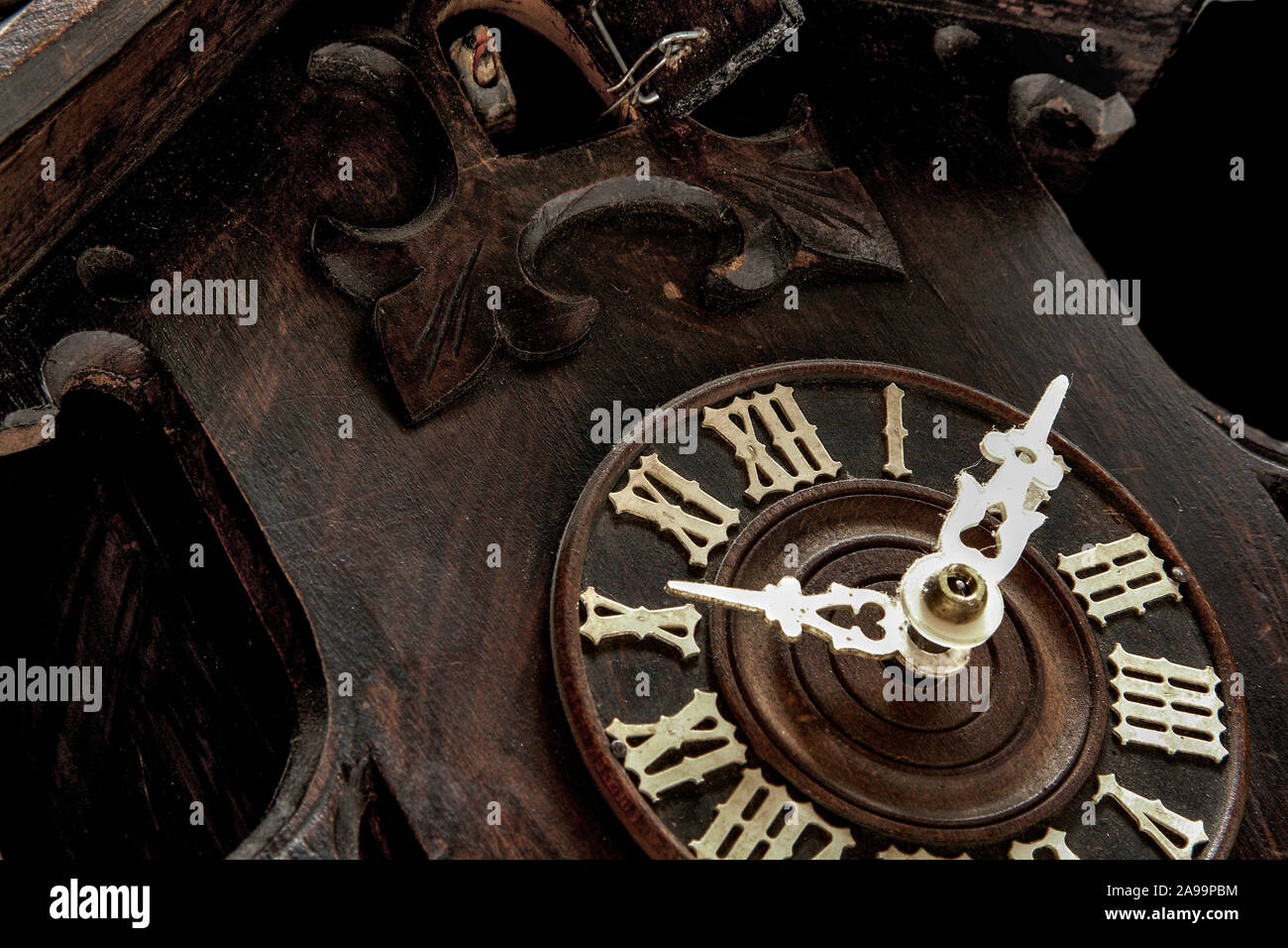 antique cuckoo clock Stock Photo - Alamy