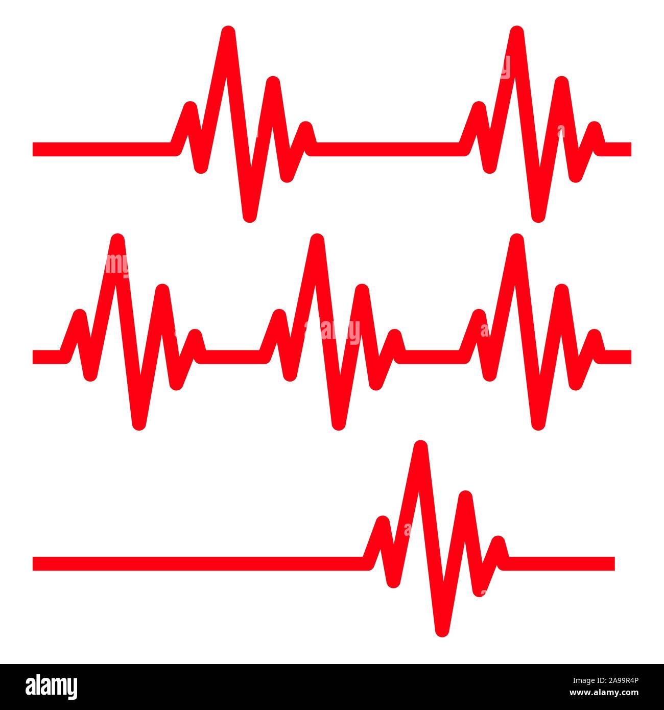 Medical pulse rate symbols hi-res stock photography and images - Alamy