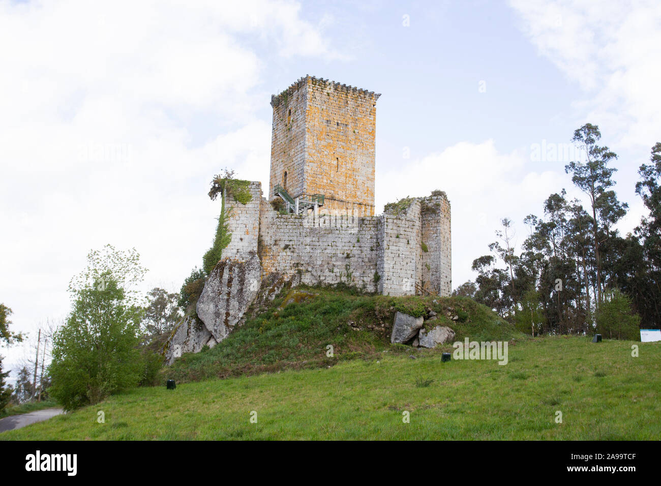 Andrade Castle, is an old medieval castle, located in the municipality ...
