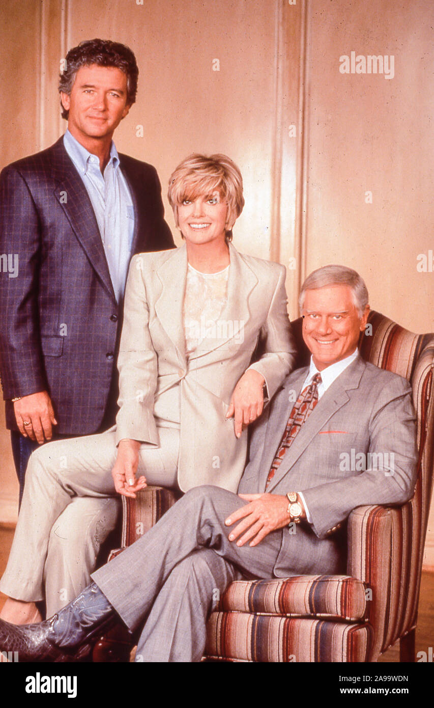 Dallas larry hagman linda gray hi-res stock photography and images - Alamy