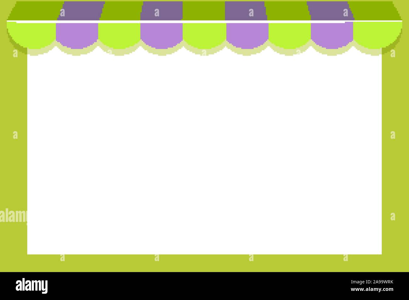 Shop sign with green frame illustration Stock Vector Image & Art - Alamy