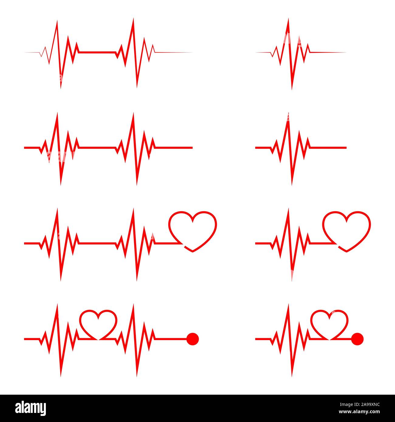 Medical pulse rate symbols hi-res stock photography and images - Alamy