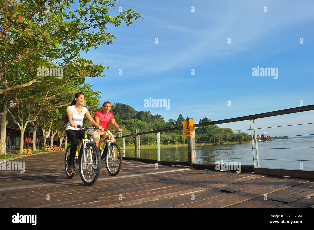 BUKIT MERAH LAKE TOWN ,TAIPING, PERAK, MALAYSIA Stock Photo - Alamy