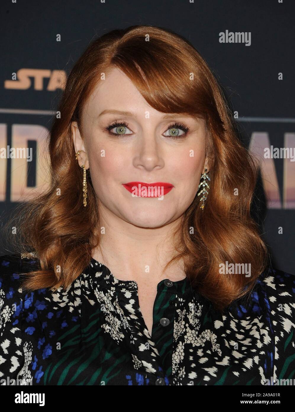 Los Angeles, CA. 13th Nov, 2019. Bryce Dallas Howard at arrivals for ...