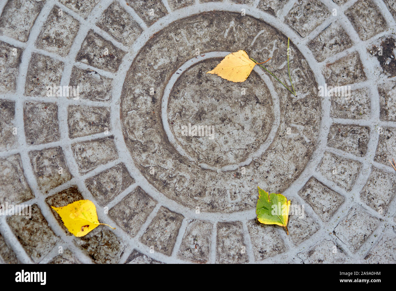Manhole top view hi-res stock photography and images - Alamy
