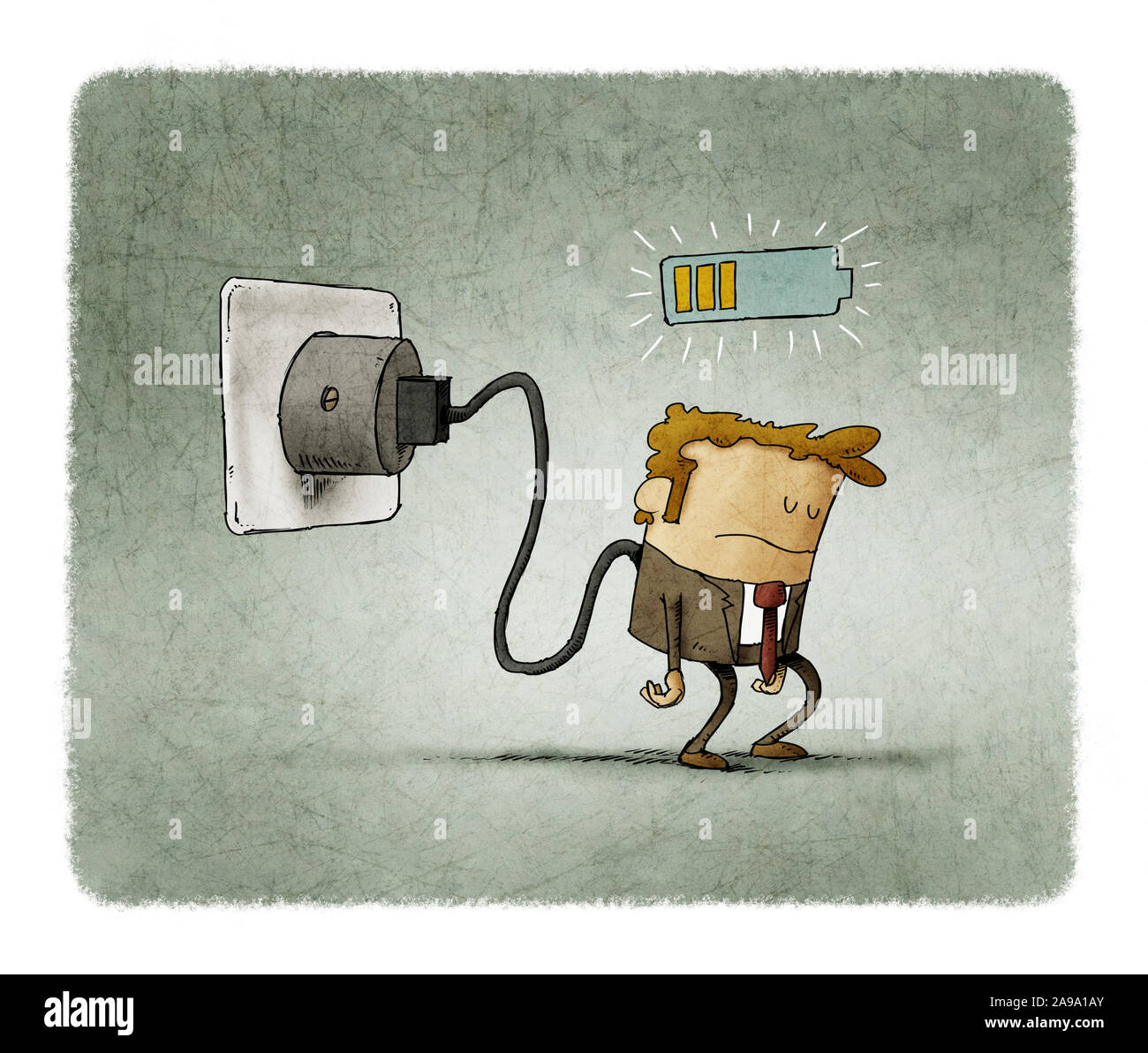 Cartoon battery hi-res stock photography and images - Alamy