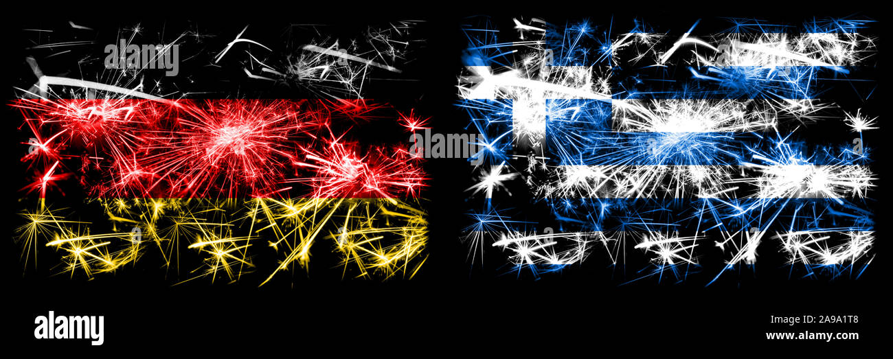 Germany, German vs Greece, Greek New Year celebration travel sparkling ...