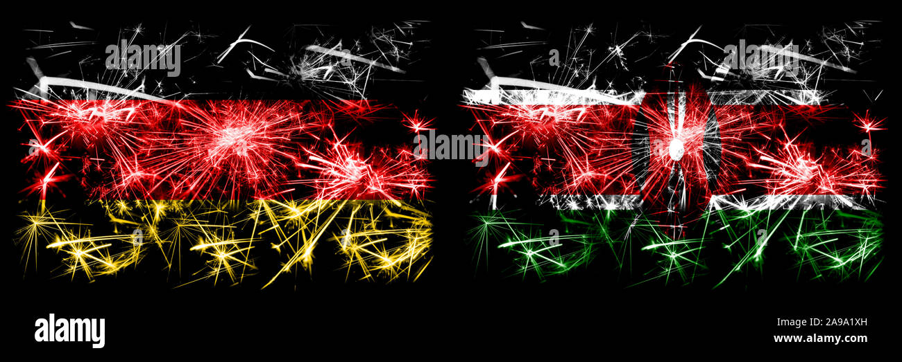 Germany, German vs Kenya, Kenyan New Year celebration travel sparkling ...