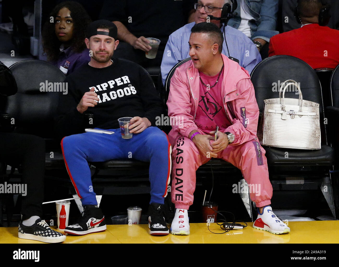 November 13, 2019, Los Angeles, California, U.S: Bob Menery, left and ...