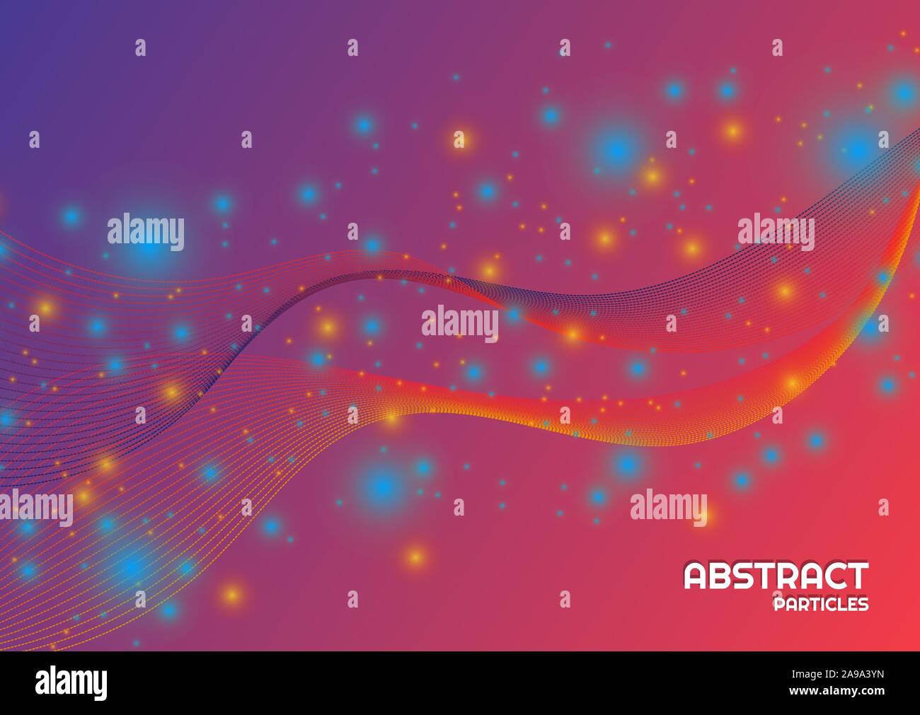 Light Shine Effect Background Line Color Complex Design Colorful