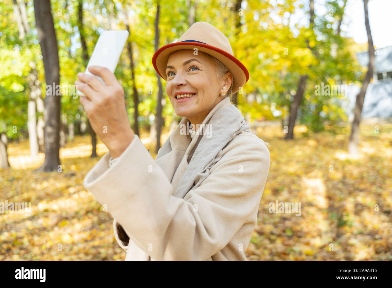 Pretty modern lady posing for the camera Stock Photo - Alamy