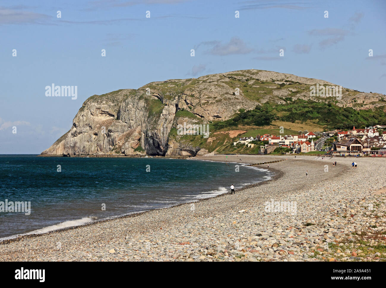 Little Orme and Bay, Llandudno Stock Photo - Alamy