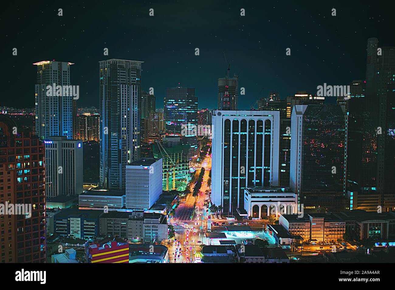 City view in the Makati, Philippines Stock Photo - Alamy
