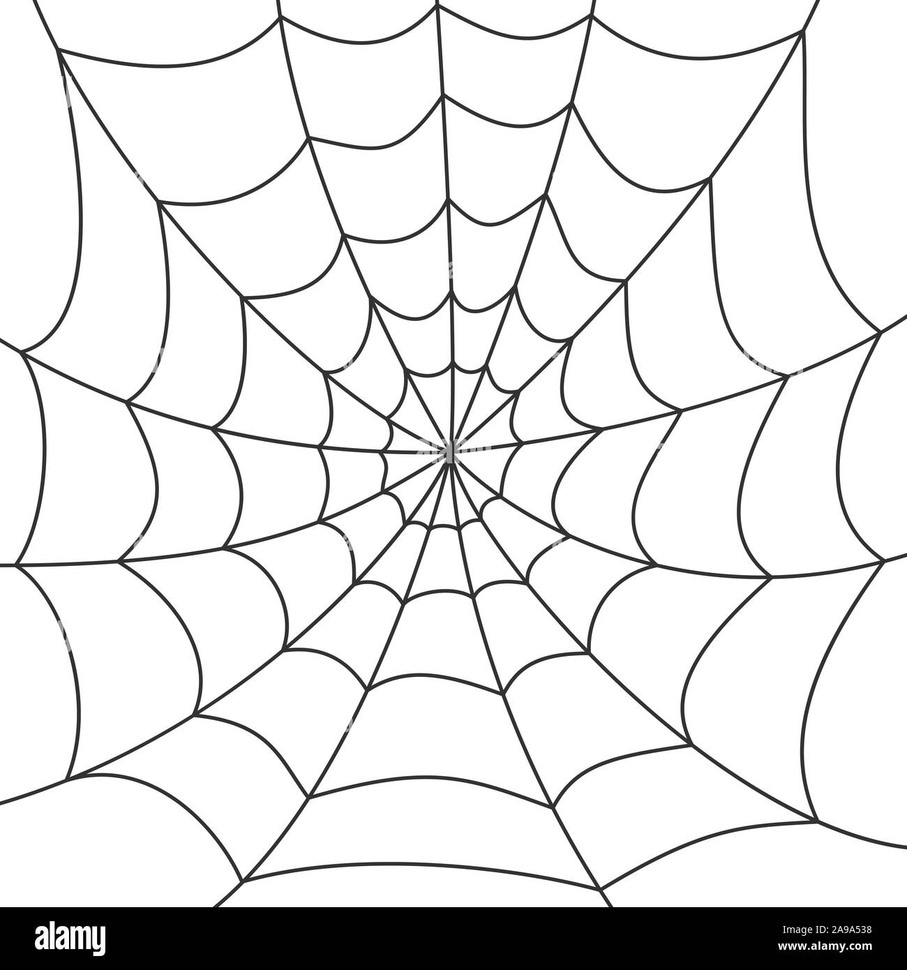 Vector illustration of cobweb. Spider web background. Halloween spider ...