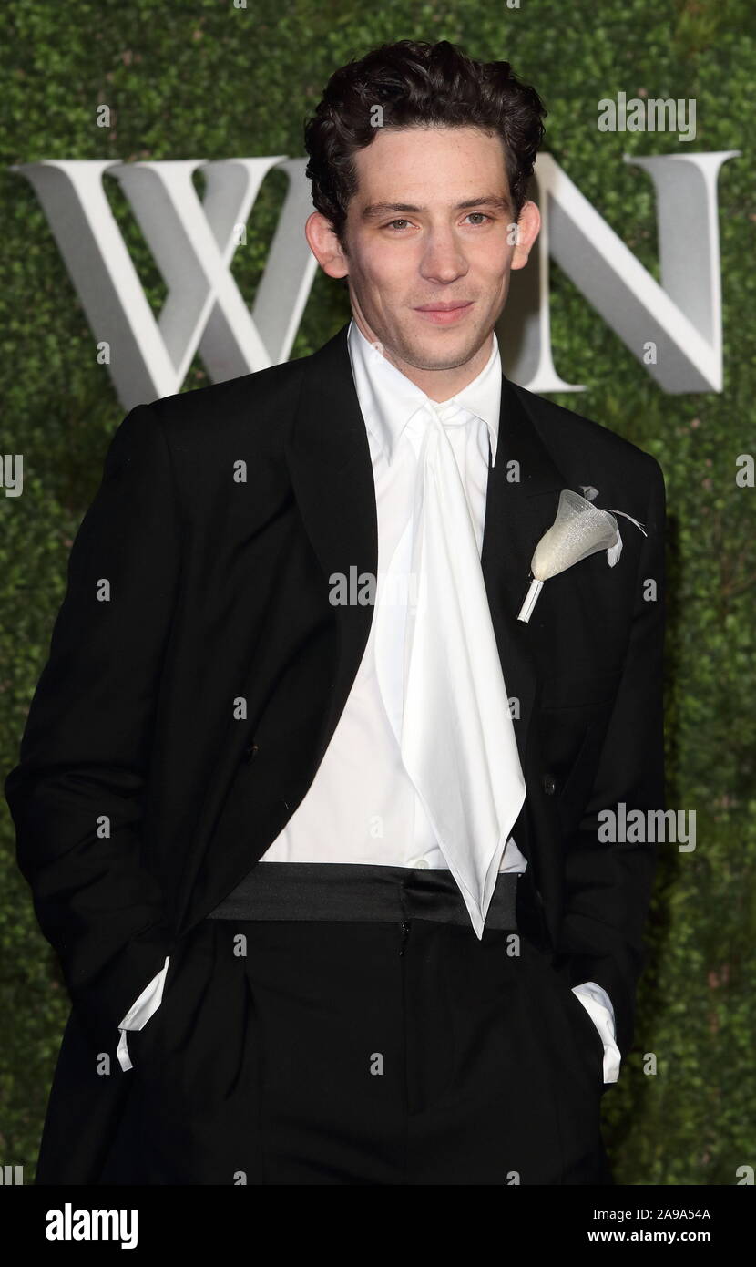 London, UK. 13th Nov, 2019. Josh O'Connor attends "The Crown" season 3 ...