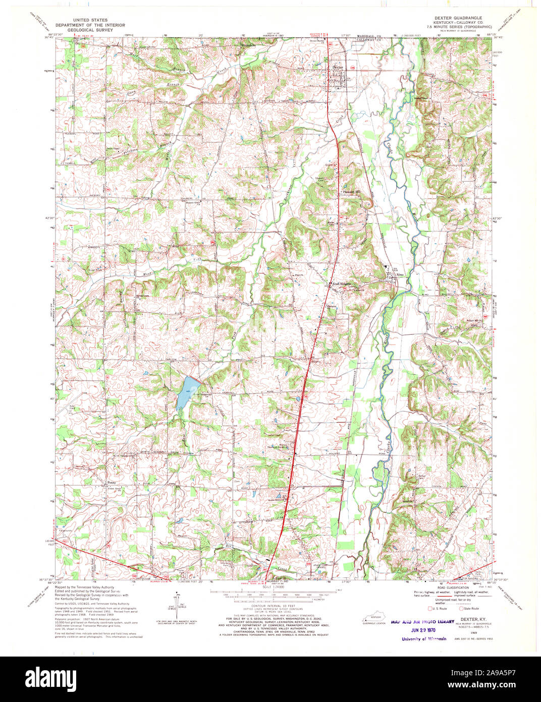 Map of dexter Cut Out Stock Images & Pictures - Alamy