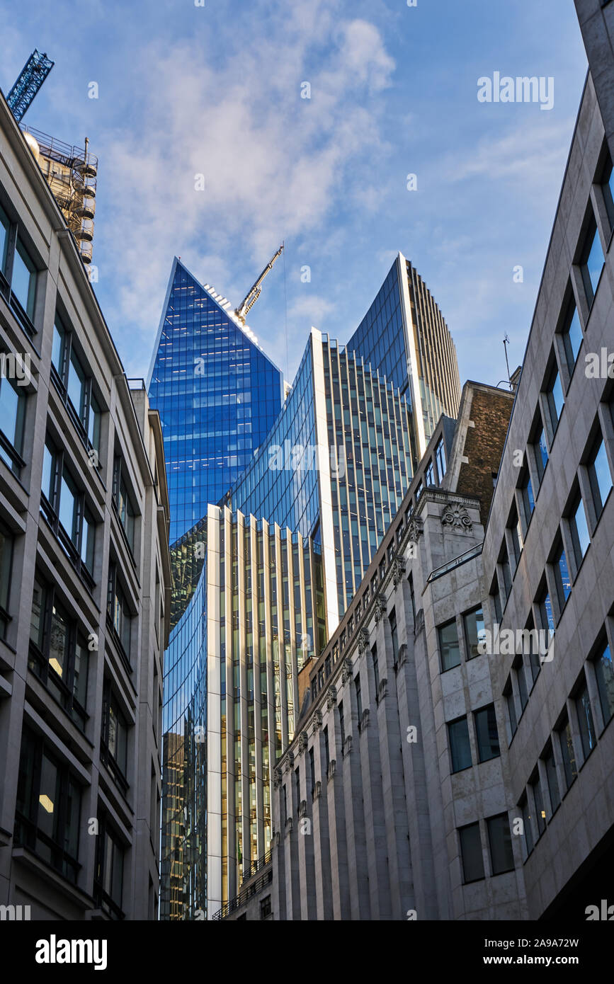 The Financial District in The City of London England UK Stock Photo - Alamy