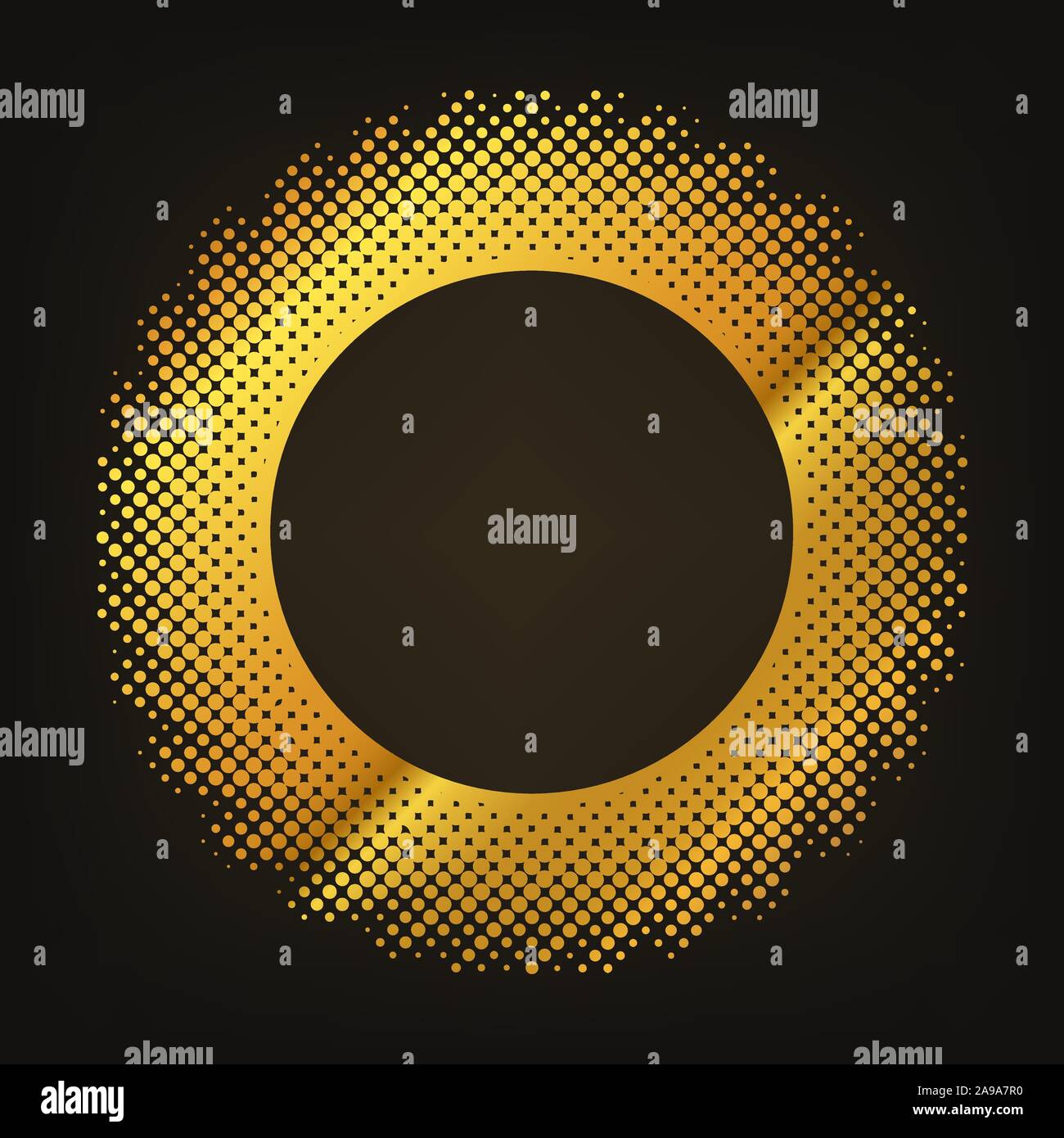 Halftone ring vector vectors hi-res stock photography and images - Alamy