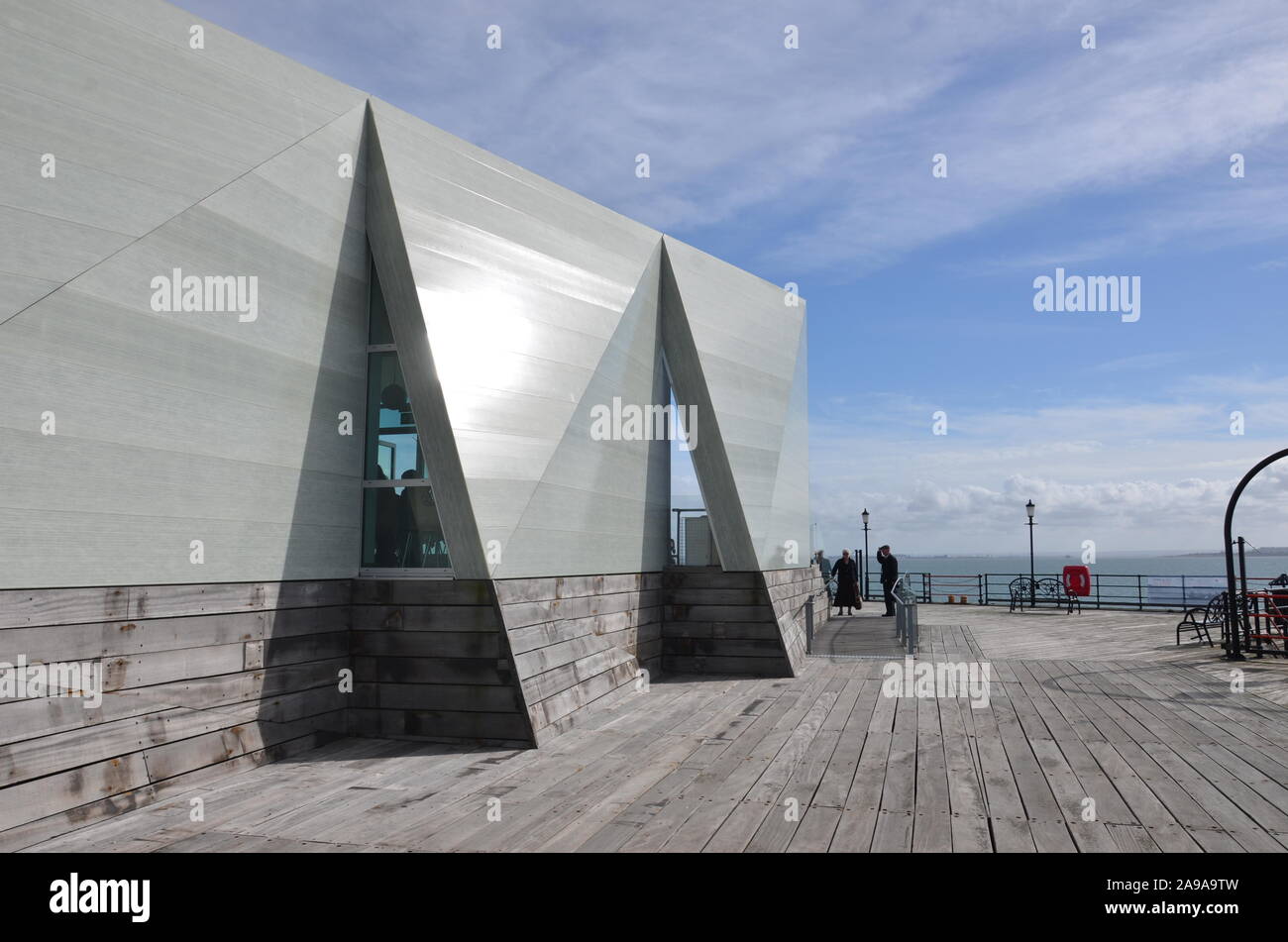Southend Pier and Cultural Centre, Southend-on-Sea, Essex Stock Photo ...