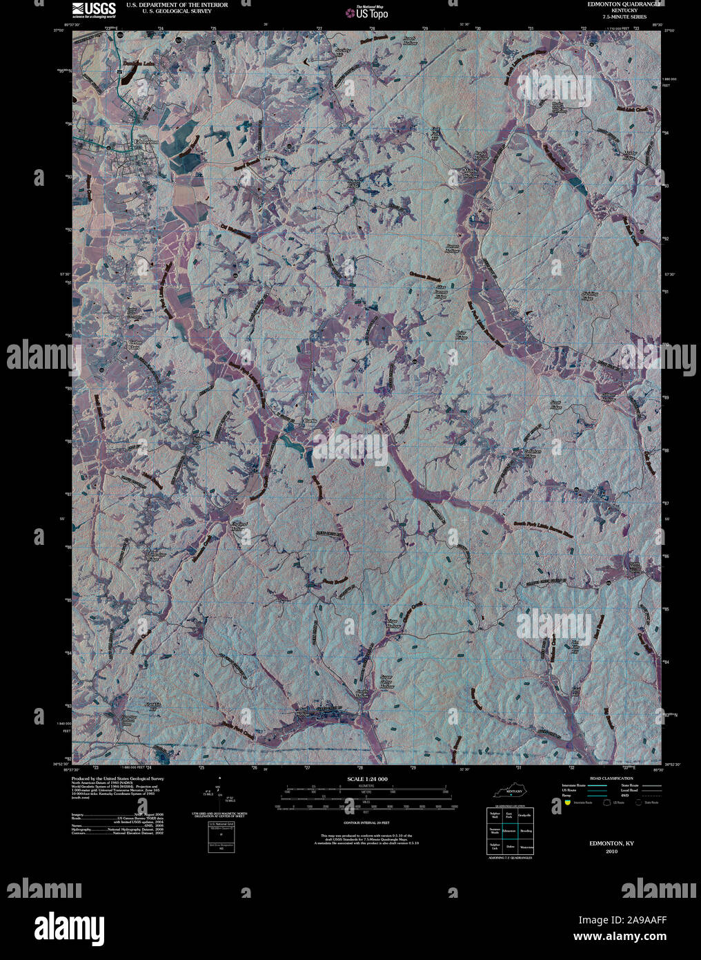 Map Of Edmonton High Resolution Stock Photography and Images - Alamy