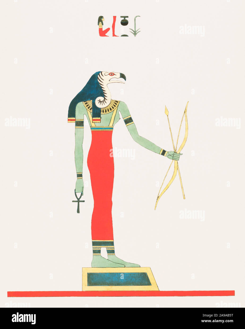 Egypt goddess wadjet hi-res stock photography and images - Alamy