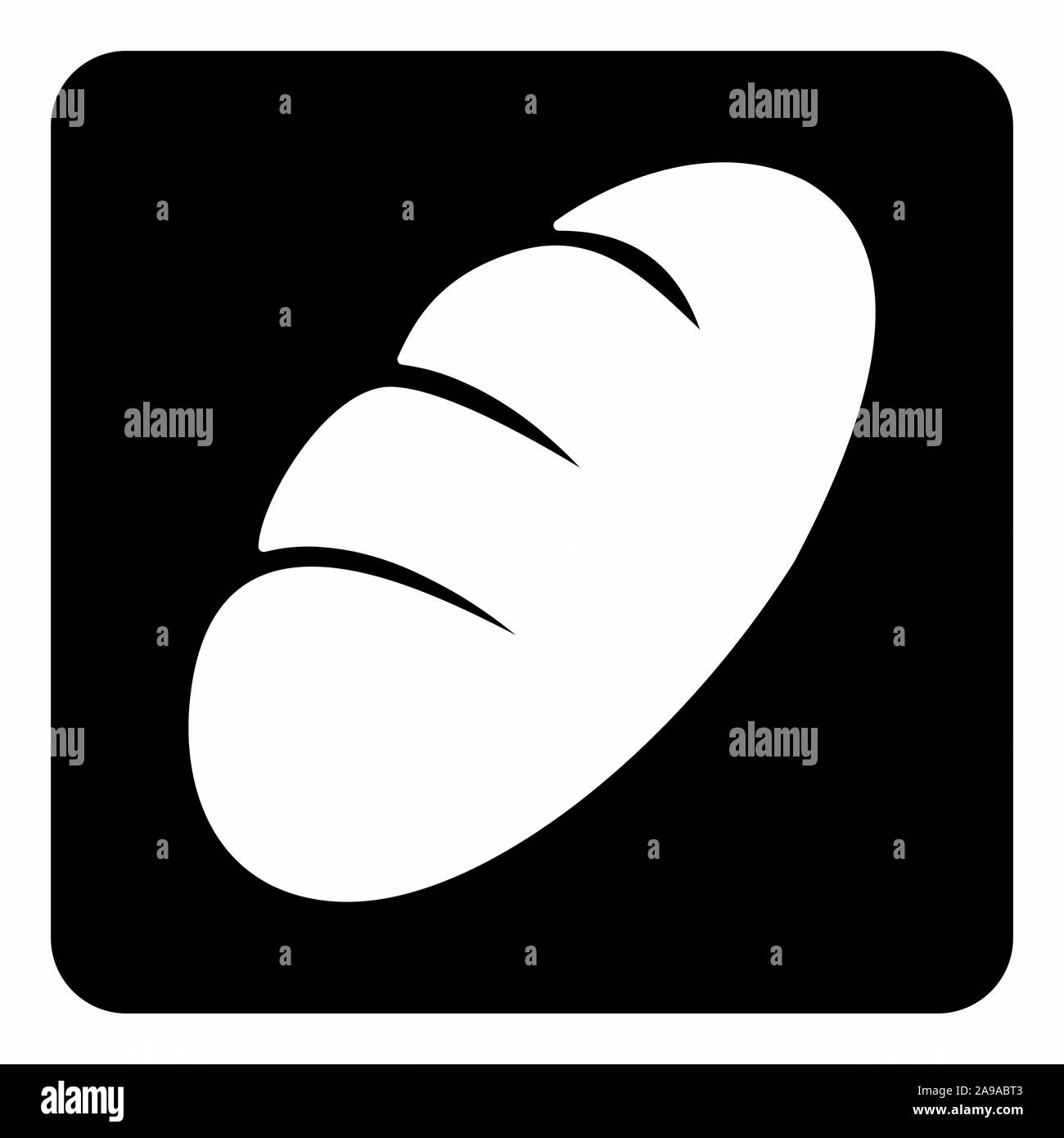 Bread icon illustration Stock Vector Image & Art - Alamy