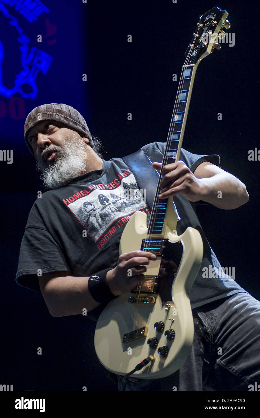 LONDON, ENGLAND: American rock group MC5 perform on stage at the O2 ...