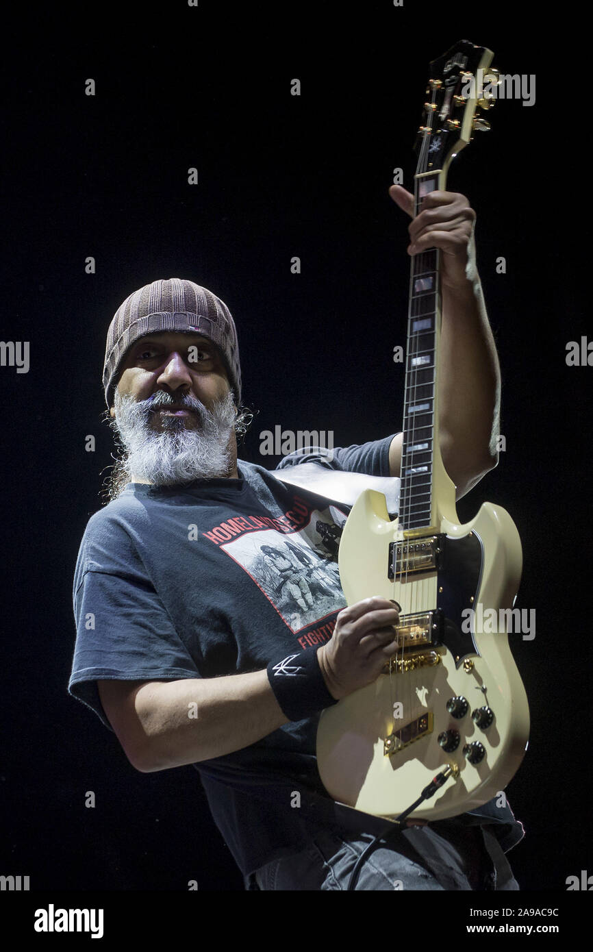 LONDON, ENGLAND: American rock group MC5 perform on stage at the O2 ...