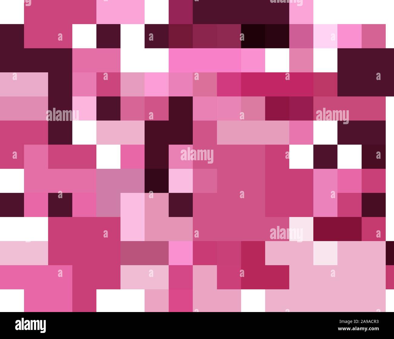 Isolated set of many animals in pink illustration Stock Vector Image ...