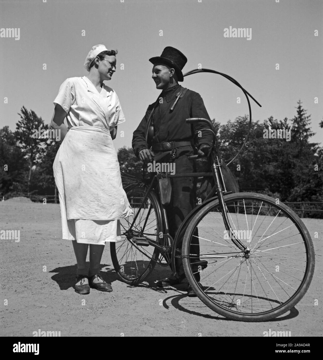 Rural man in cap Black and White Stock Photos & Images - Alamy