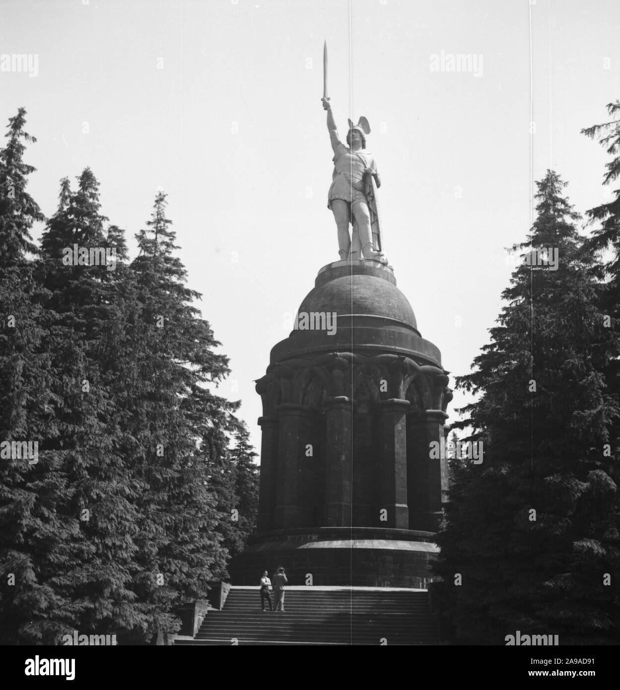 Hermannsdenkmal Black and White Stock Photos & Images - Alamy