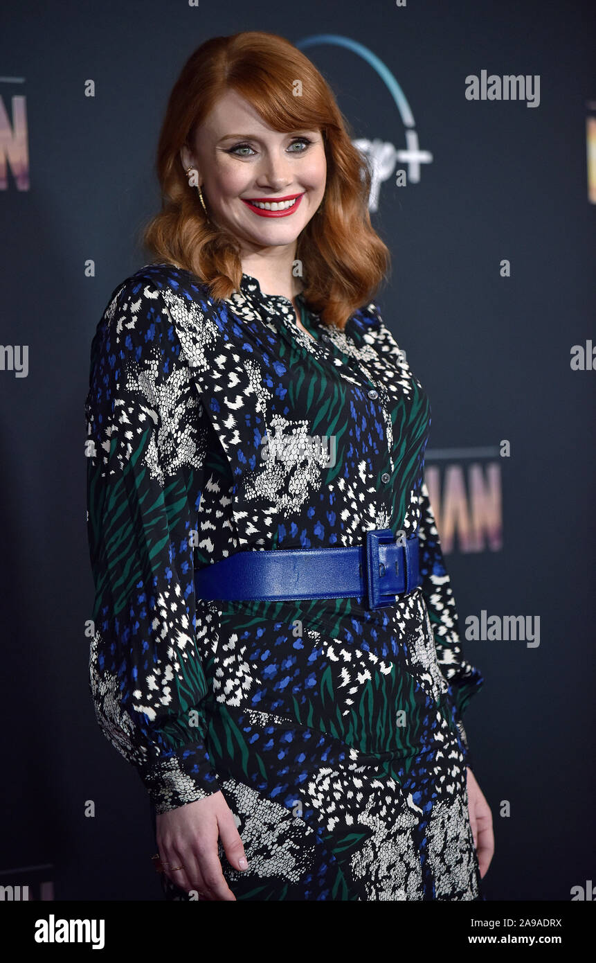 Los Angeles, United States. 13th Nov, 2019. Director Bryce Dallas ...