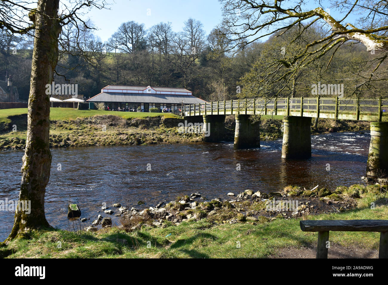 Cavendish bridge bolton abbey hi-res stock photography and images - Alamy