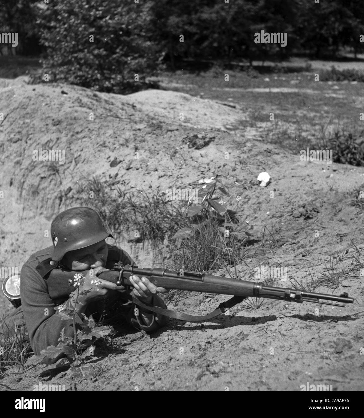 Wehrmacht soldiers training hi-res stock photography and images - Alamy