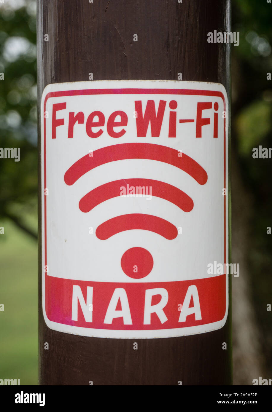 Nara japan pillar hi-res stock photography and images - Alamy