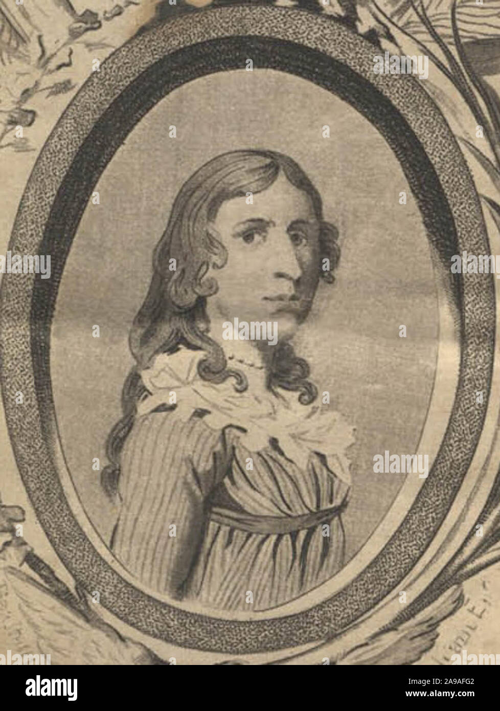 Engraved portrait of Deborah Sampson Stock Photo - Alamy