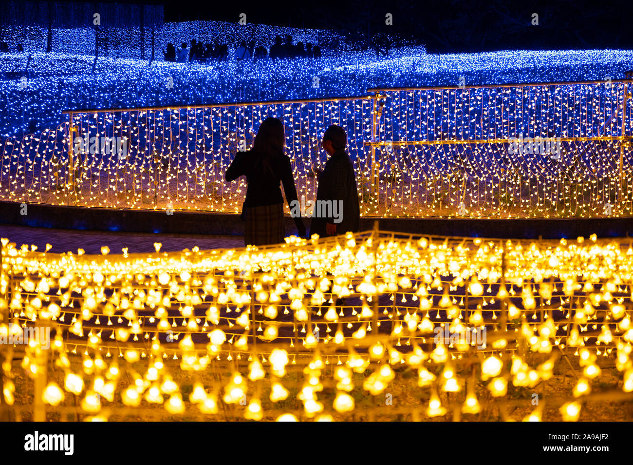 Solar path lights hi-res stock photography and images - Alamy