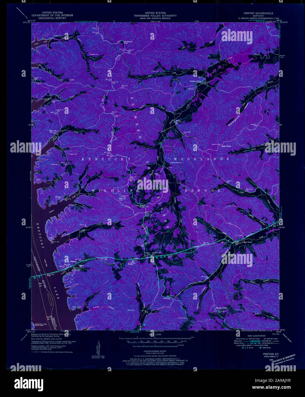 Fenton map hi-res stock photography and images - Alamy
