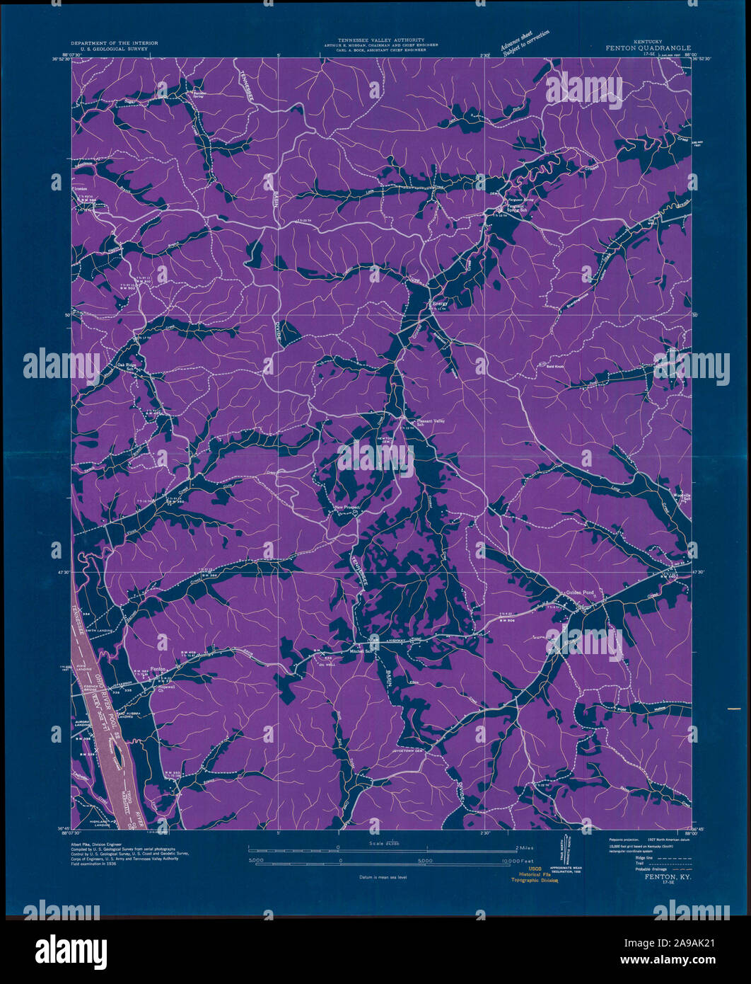 Fenton map hi-res stock photography and images - Alamy