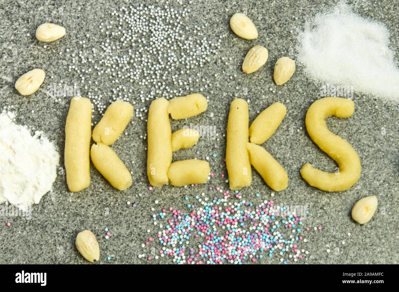 Alphabet cakes hi-res stock photography and images - Alamy