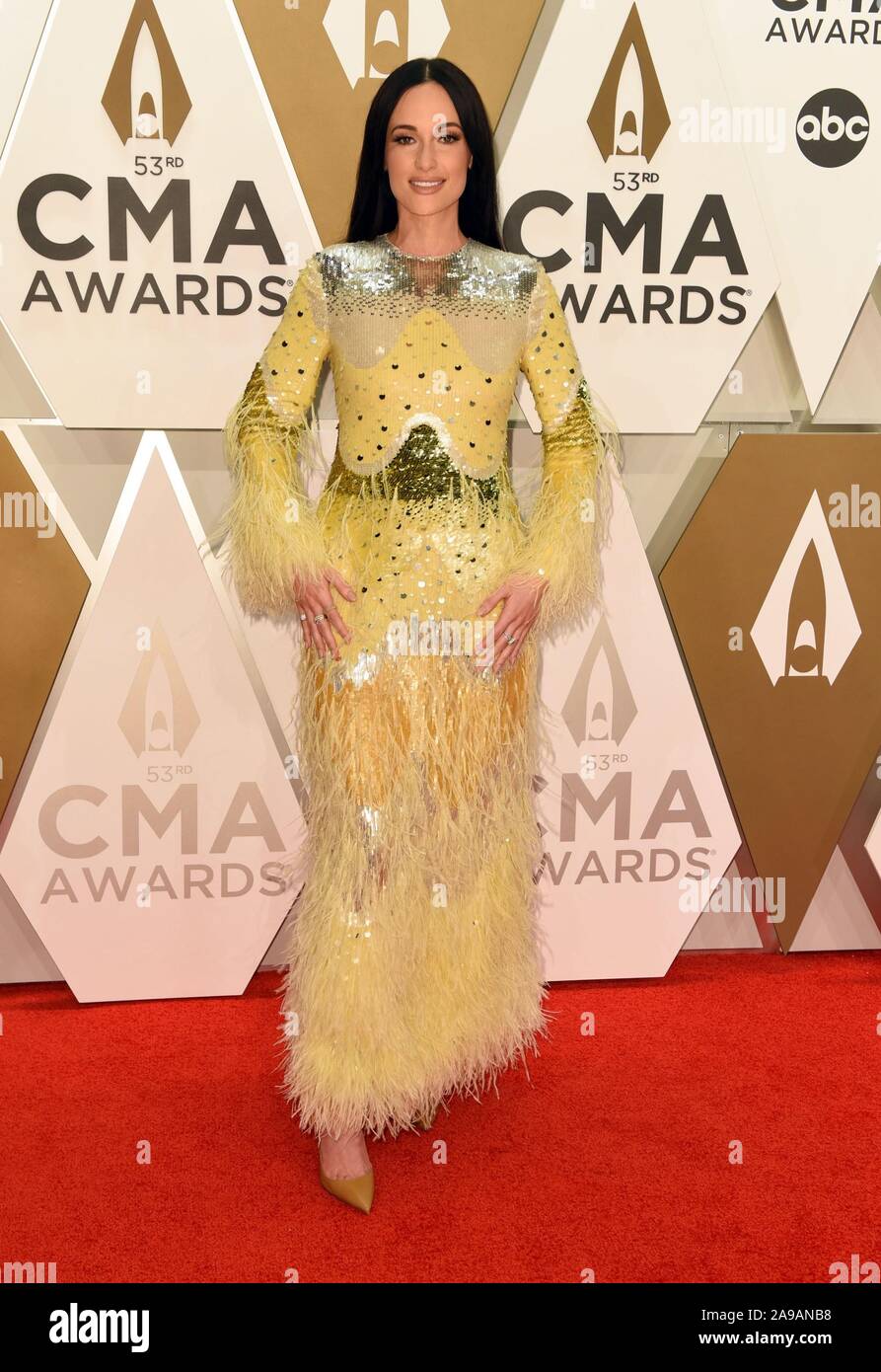 Nashville, TN, USA. 13th Nov, 2019. Kacey Musgraves at arrivals for The ...